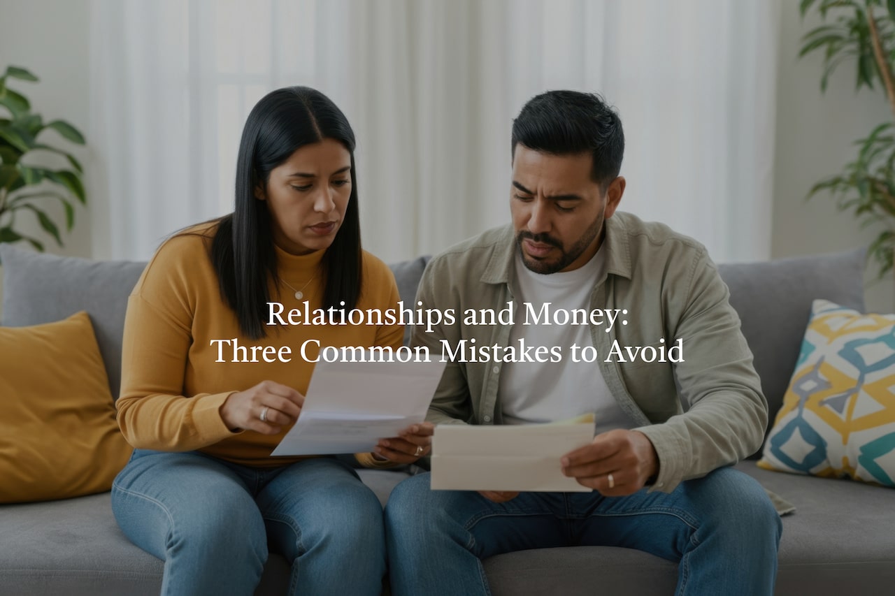 Relationships and Money: Three Common Mistakes to Avoid